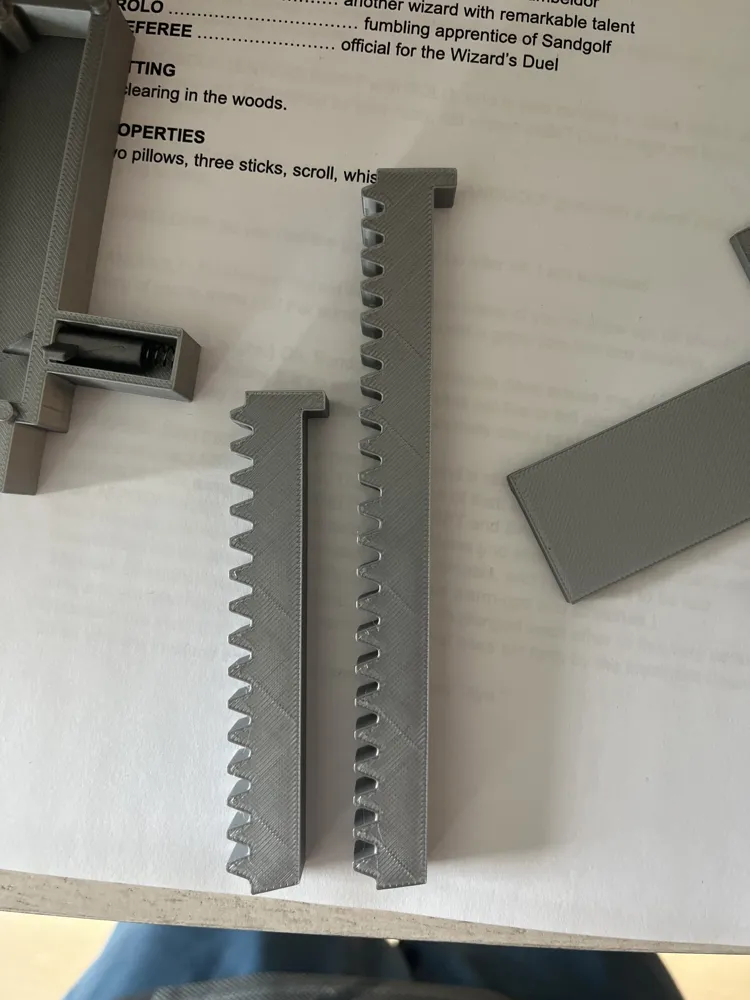 linear gear with locking mechanism - Free 3D Print Model - MakerWorld