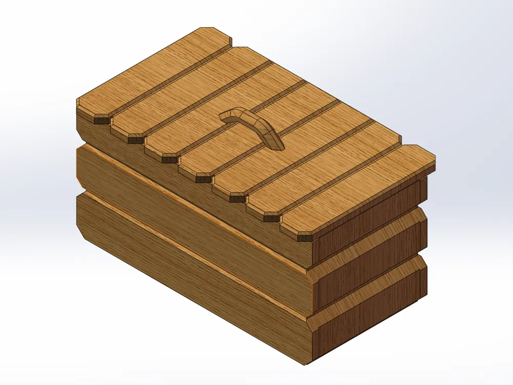 Stardew Valley Shipping Bin -- Desktop Ashtray - Free 3D Print Model ...