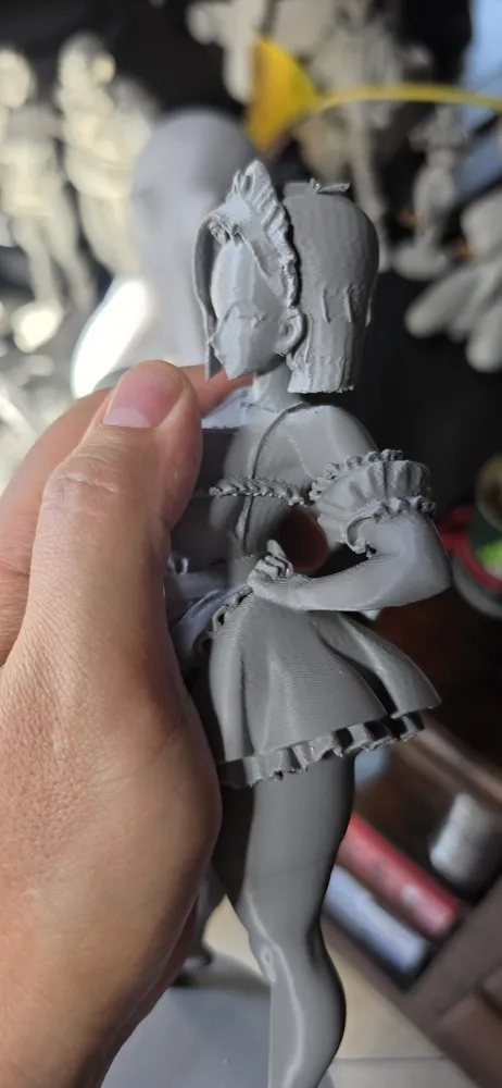 Android 18 – Stylized Anime Figure - Free 3D Print Model - MakerWorld