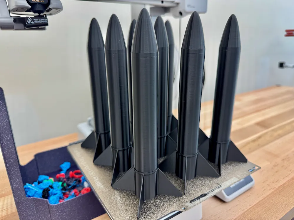 175 mm Air Rocket by stephen.larochelle MakerWorld: Download Free 3D Models