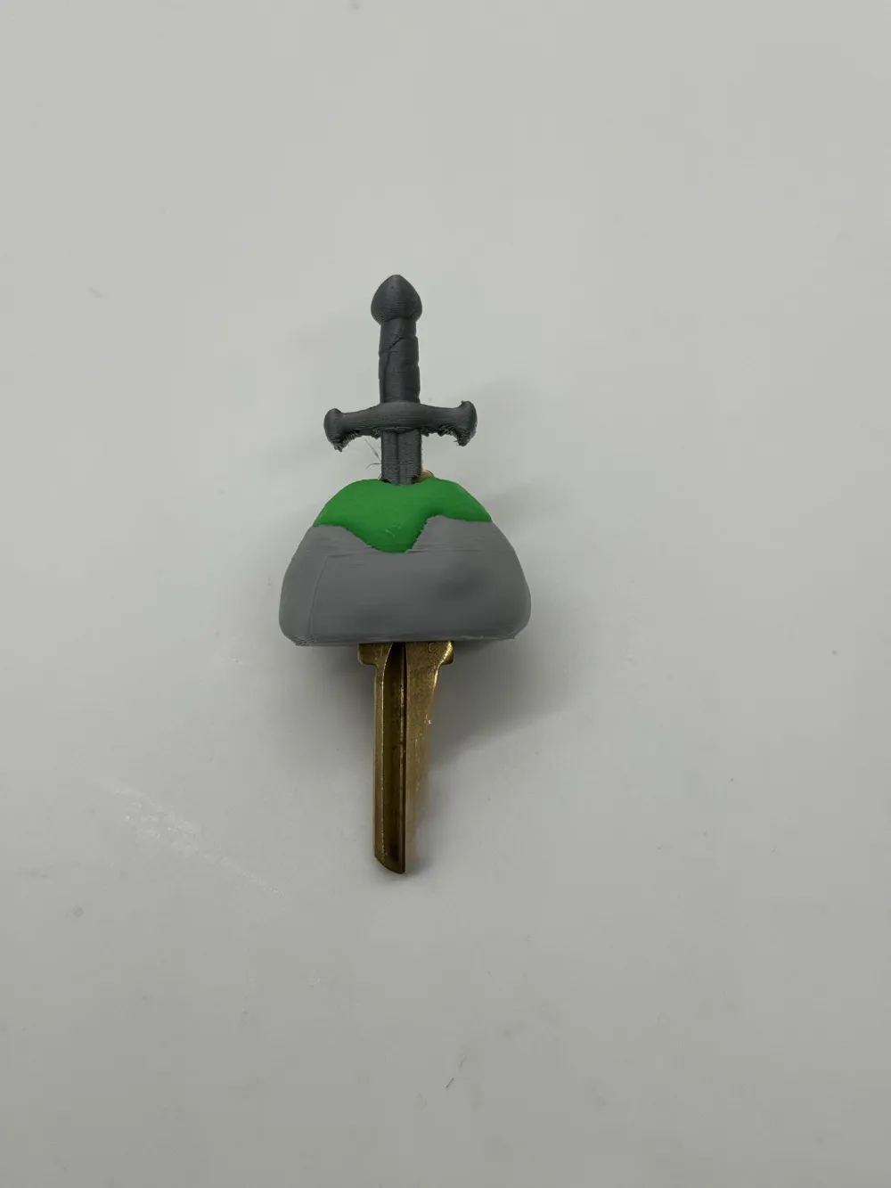 Sword in Stone Key Cover by NR Workshop MakerWorld: Download Free 3D Models