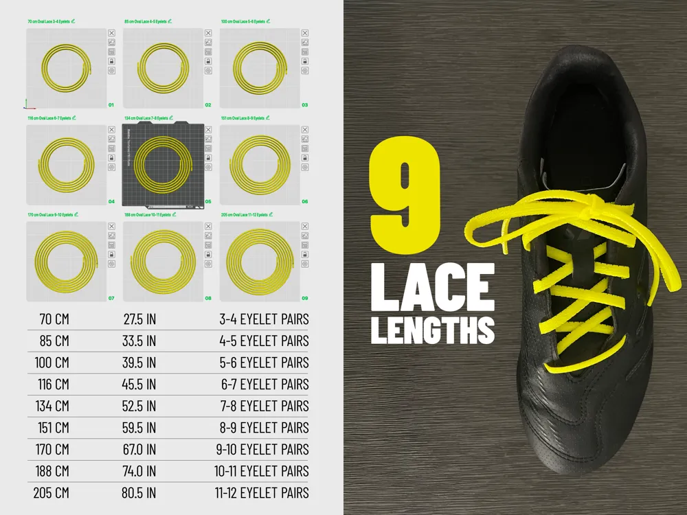 TPU Oval Shoe Lace by Asphalt3D MakerWorld: Download Free 3D Models