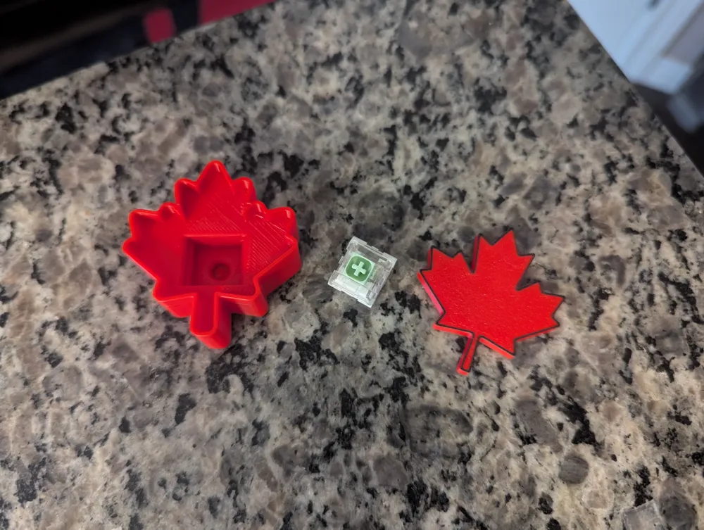 Maple Leaf Clicker by Xtinajacob MakerWorld: Download Free 3D Models