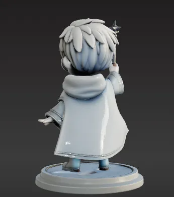 Young Chibi Wizard by faber.quentin MakerWorld: Download Free 3D Models