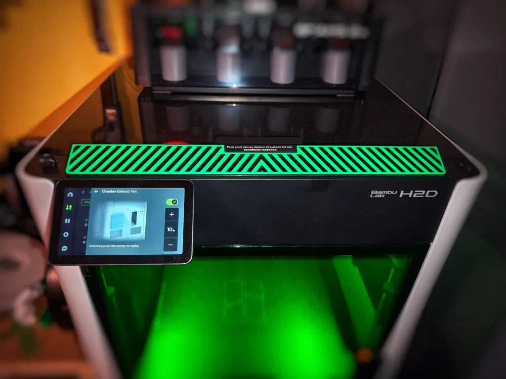 H2D Vent Cover - Free 3D Print Model - MakerWorld