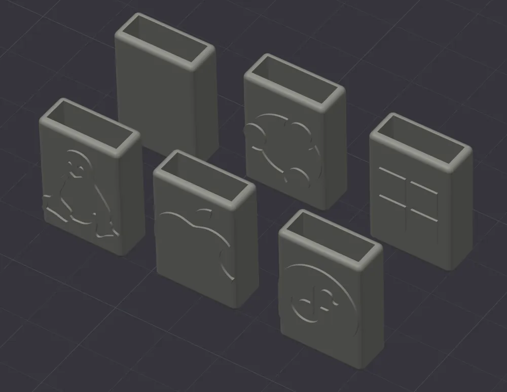 OS themed USB stick housing by Manuarmata MakerWorld: Download Free 3D ...