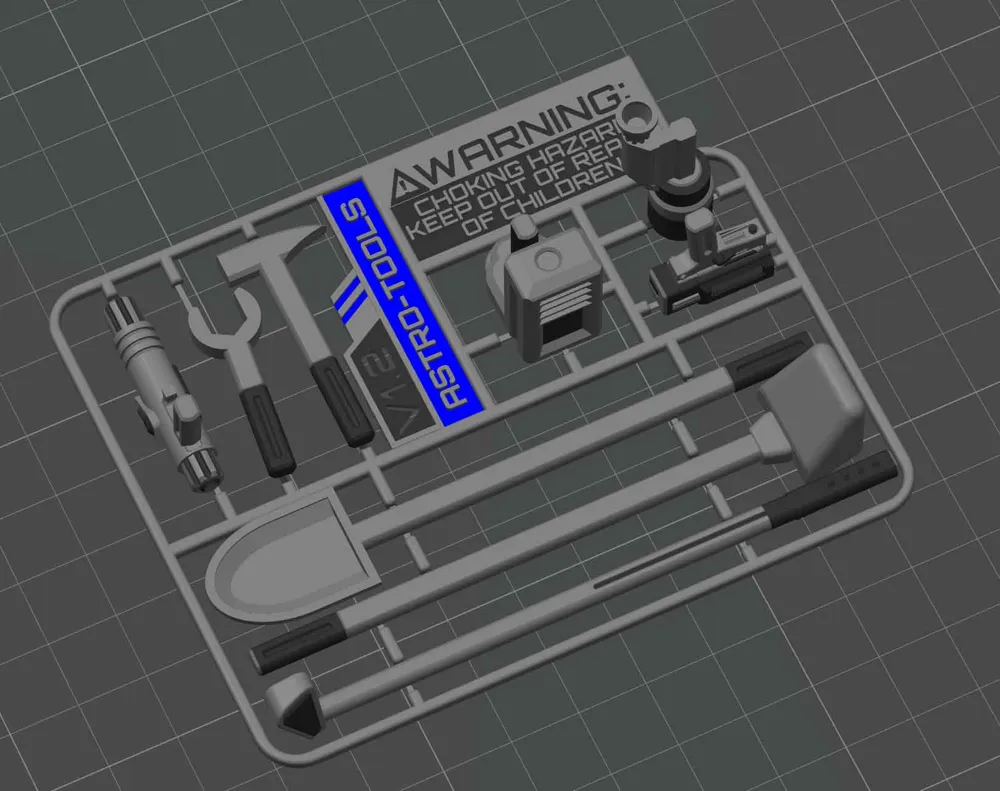 Dummy 13 Astronaut Tools Pack V1.3 (on a kit card) by mystoopidstuff ...