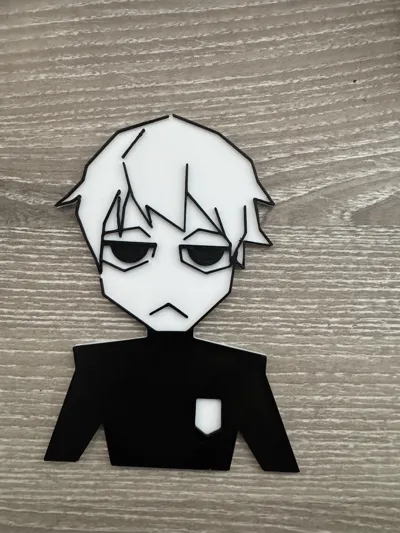 Blue Lock Nagi player icon by RoMi MakerWorld: Download Free 3D Models