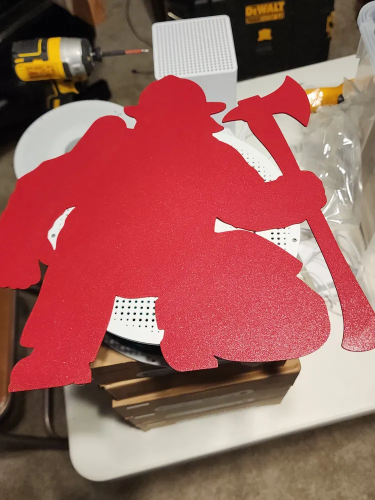 Fireman Mandala - Free 3D Print Model - MakerWorld