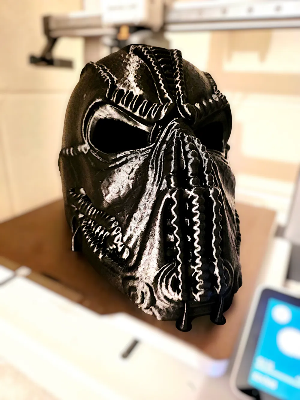 Bane "Inspired" Wearable Mask - Free 3D Print Model - MakerWorld