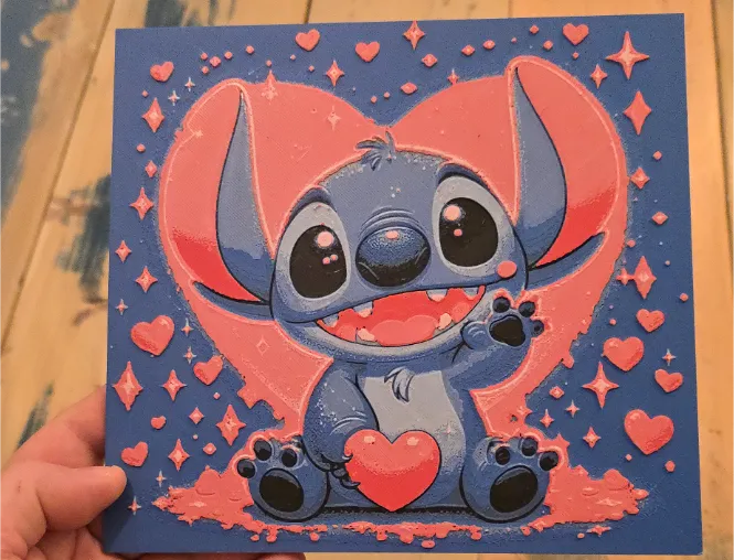 Hueforge Stitch 200x186 by tom - MakerWorld