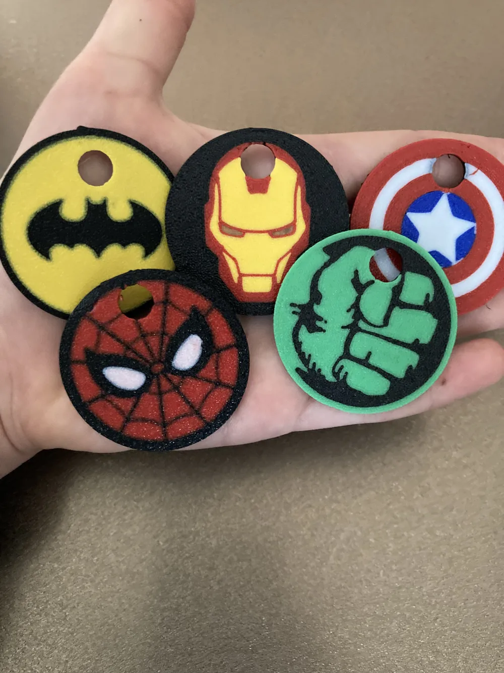 Marvel Schlüsselanhänger – Kostenloses 3D-Druckmodell – MakerWorld