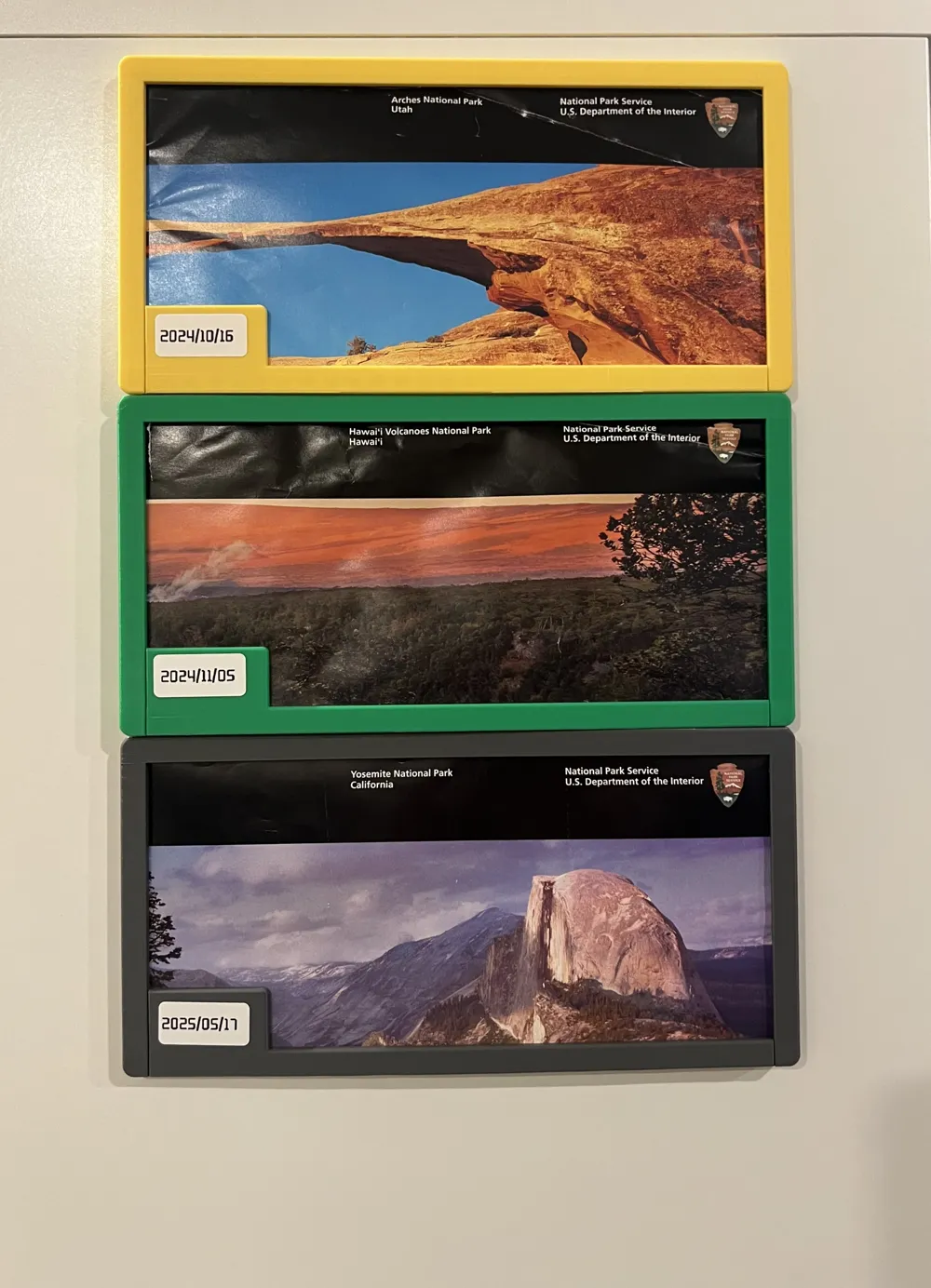 NPS National Park Map Frame by GammaLand MakerWorld: Download Free 3D ...