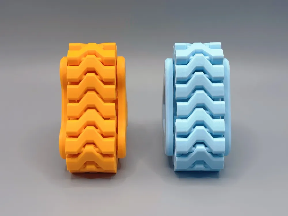 Flexi Track Fidget Toy - Free 3D Print Model - MakerWorld