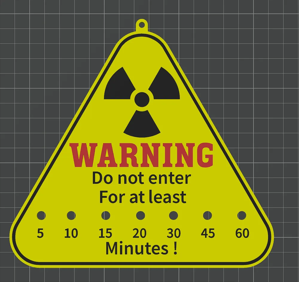 Bathroom smell warning scale by H3RBSKI - MakerWorld