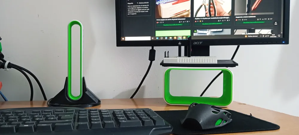 Hyperiser PC monitor riser/mini pc by Makerspace987 MakerWorld ...