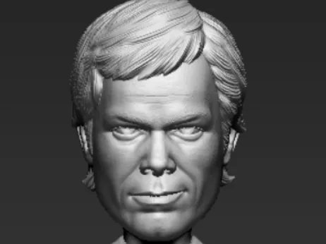 Dexter from TV Series caricature statue - Free 3D Print Model - MakerWorld