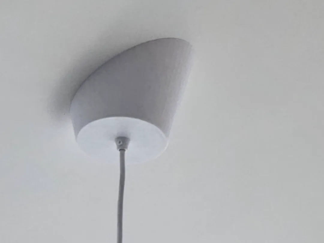 Lamp cup for pitched roofs - Free 3D Print Model - MakerWorld