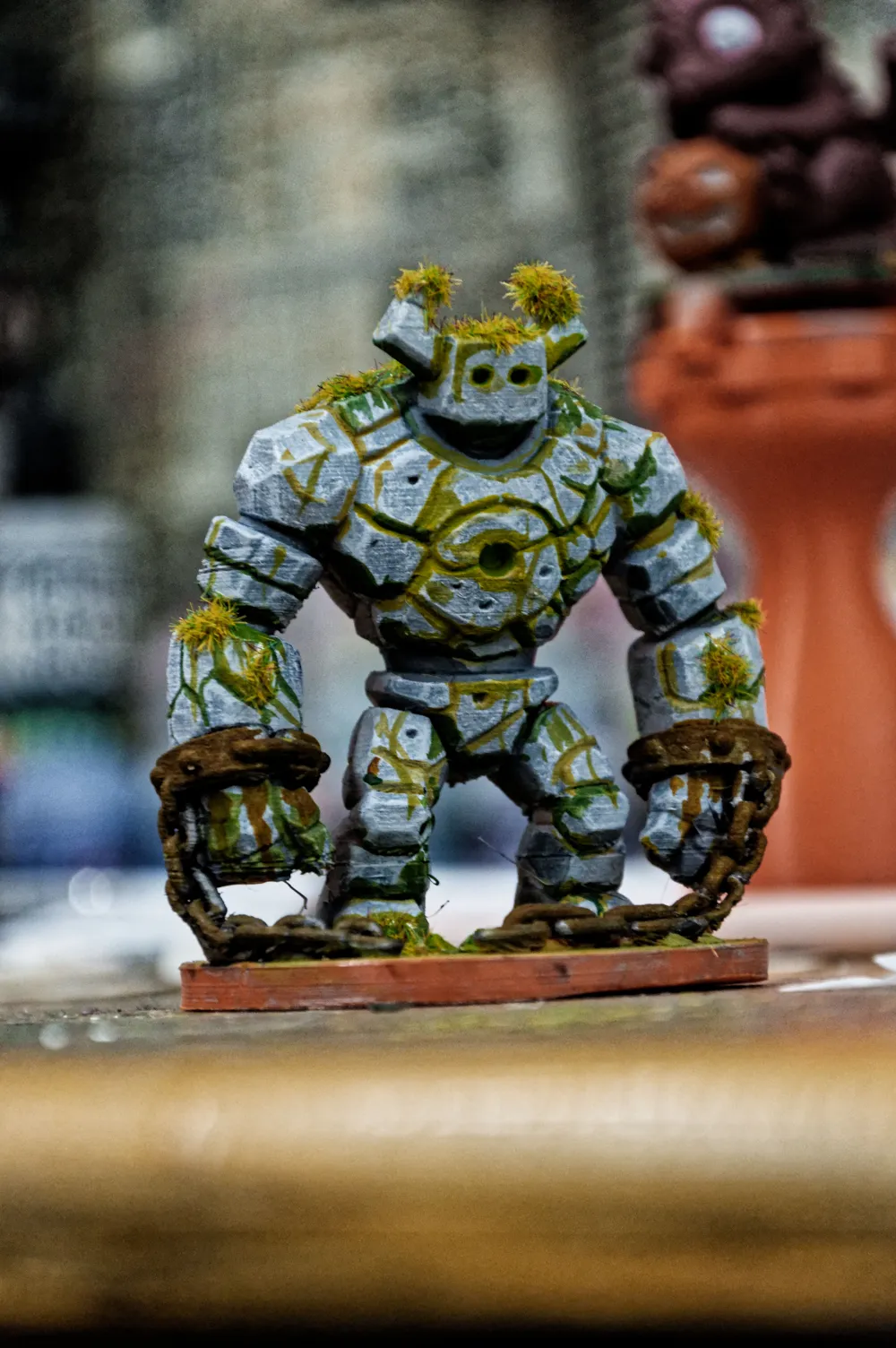 stone golem DnD miniature - Free 3D Print Model - MakerWorld