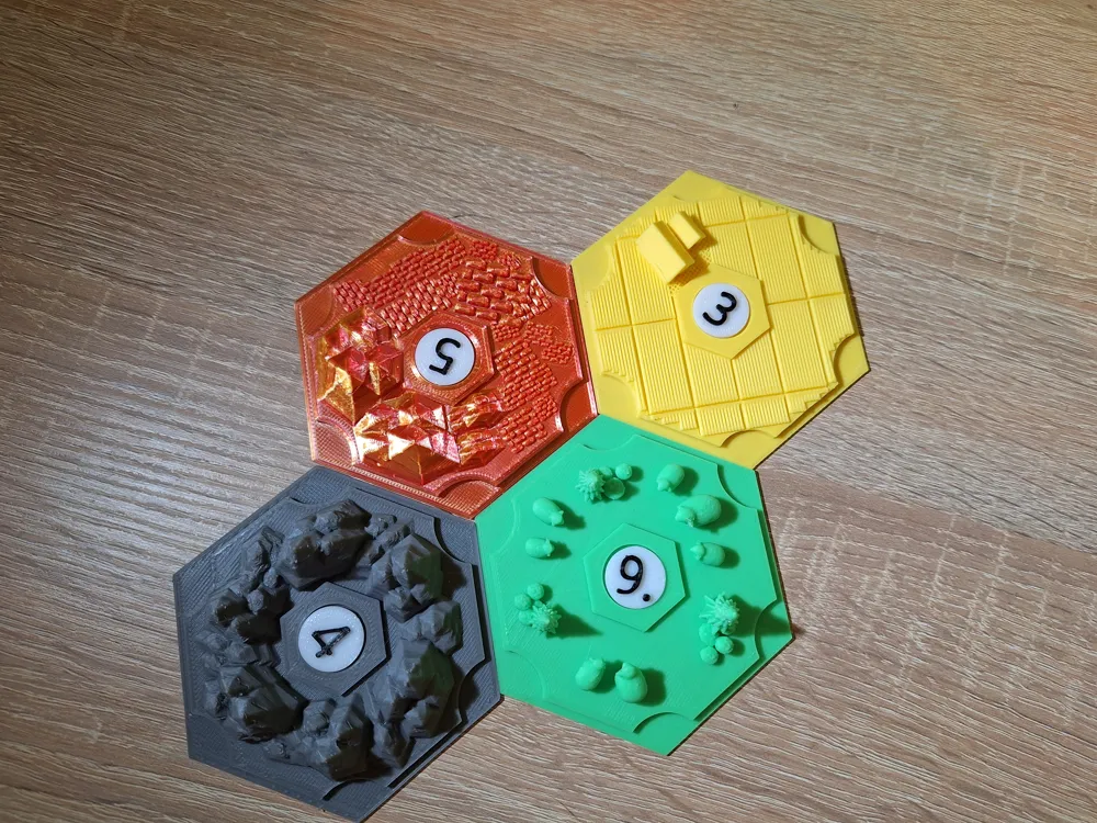 Catan Brick Tile - Free 3D Print Model - MakerWorld