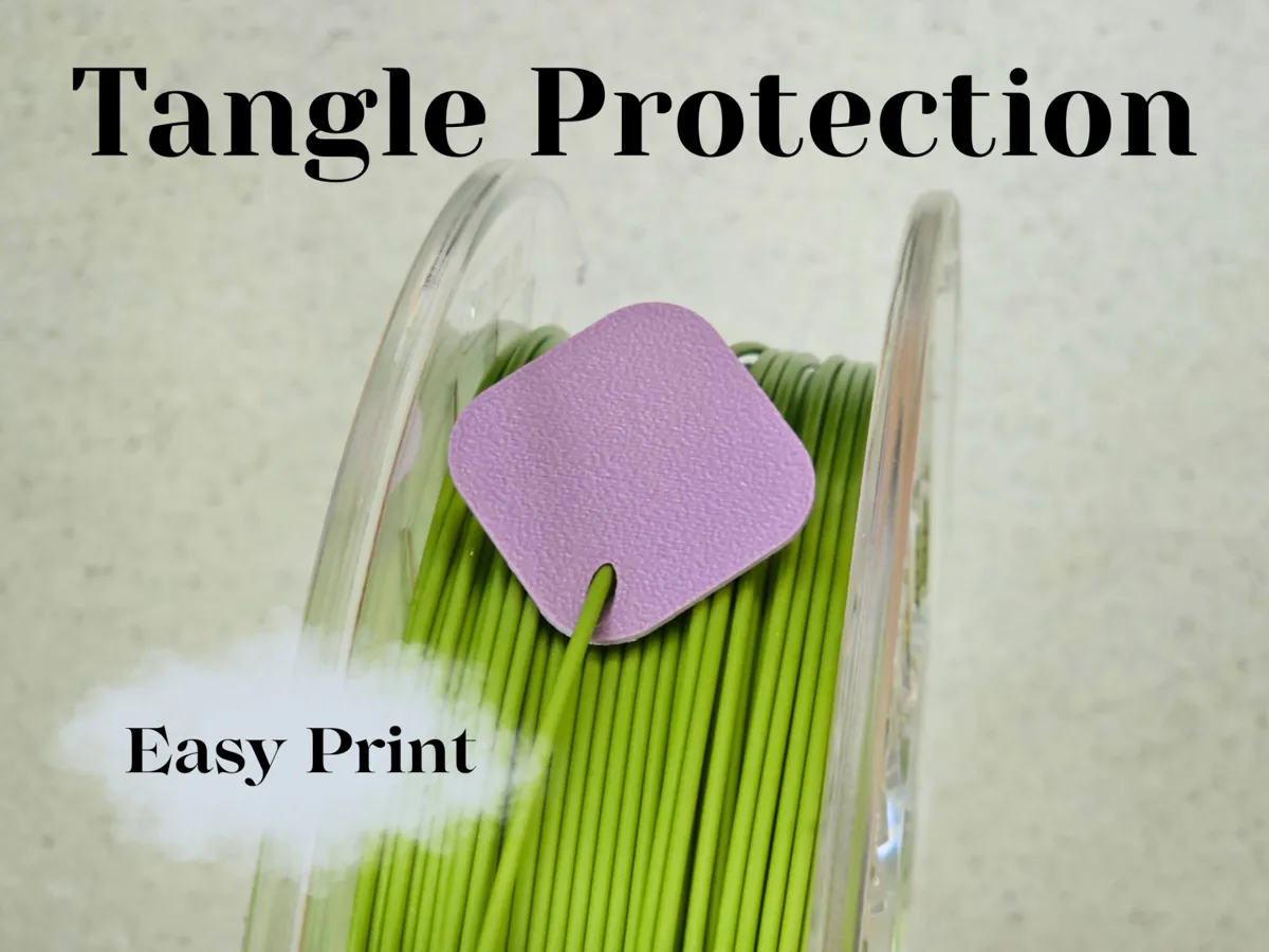 Filament Tangle Stopper | Filament Accessory - Free 3D Print Model ...