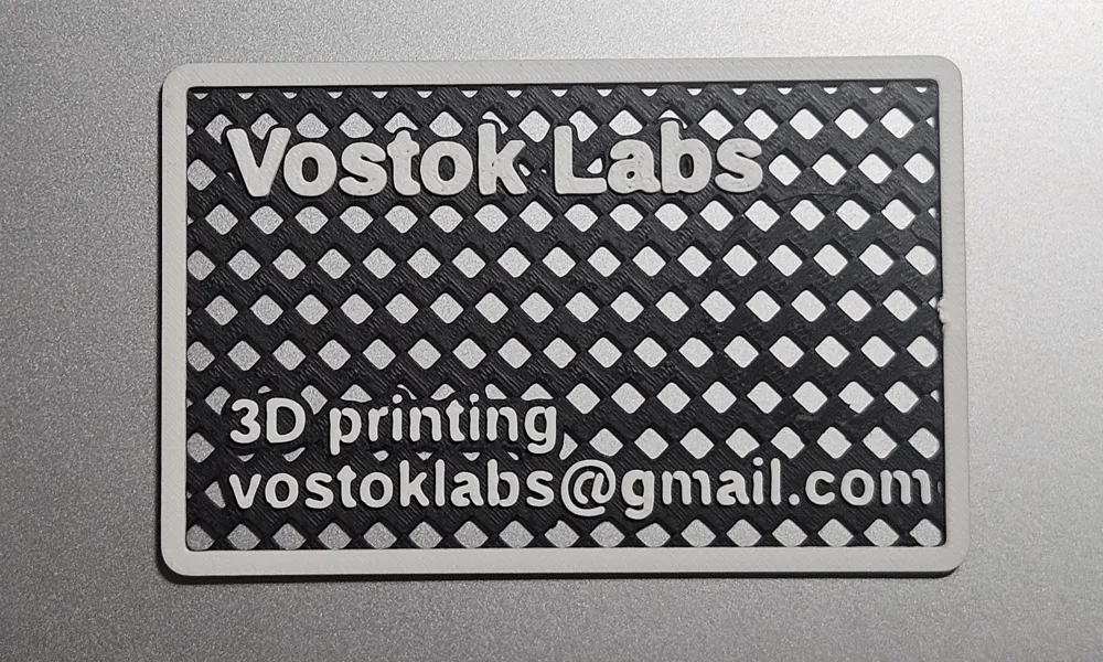 Parametric business Card With Different Patterns by Vostok Labs ...