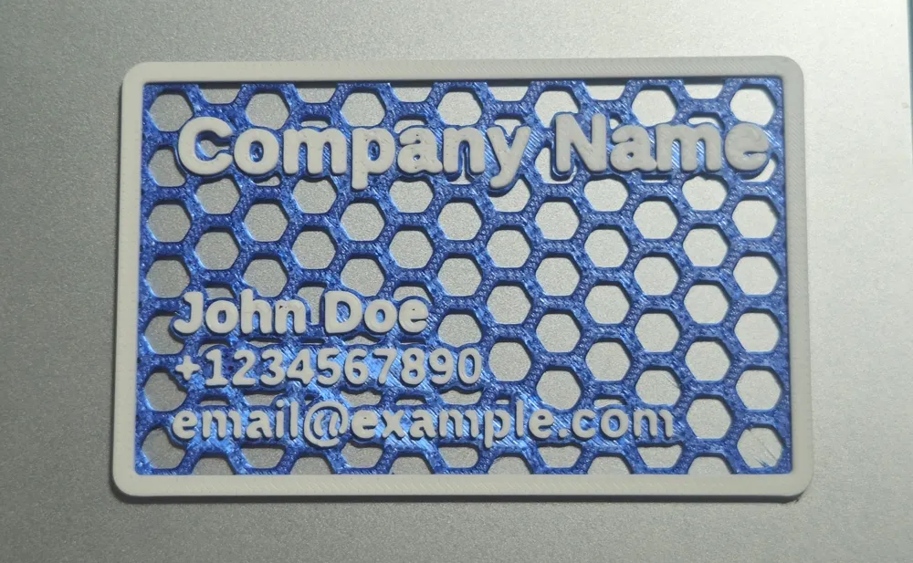 Parametric business Card With Different Patterns by Vostok Labs ...