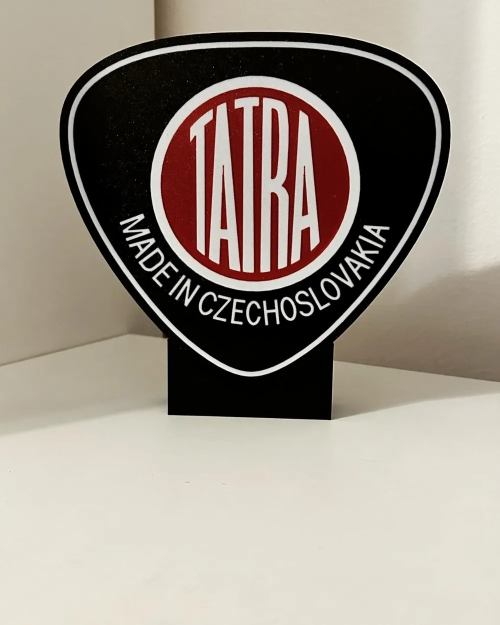 TATRA MADE IN CZECHOSLOVAKIA LOGO LIGHTBOX by MICHAL_3Dtisk - MakerWorld
