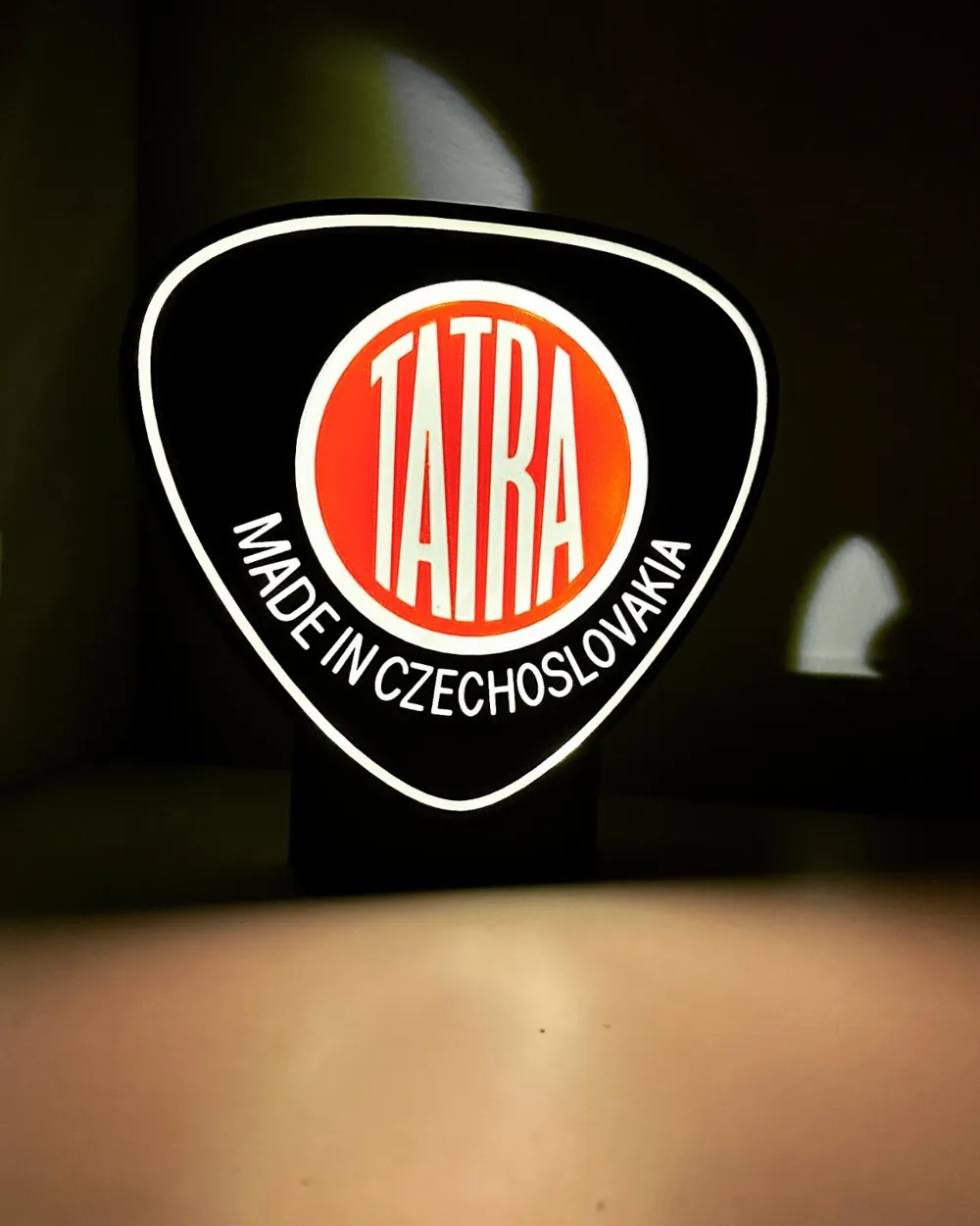 TATRA MADE IN CZECHOSLOVAKIA LOGO LIGHTBOX by MICHAL_3Dtisk - MakerWorld