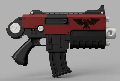 Warhammer 40K Bolter/Boltgun by AWPrintz MakerWorld: Download Free 3D ...
