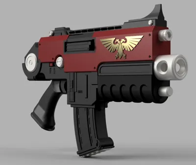 Warhammer 40K Bolter/Boltgun by AWPrintz MakerWorld: Download Free 3D ...