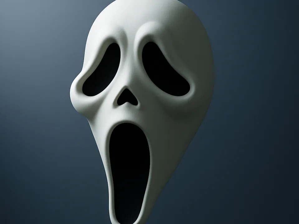 Ghostface / Scream Maske - Deko oder Wearable - Free 3D Print Model ...
