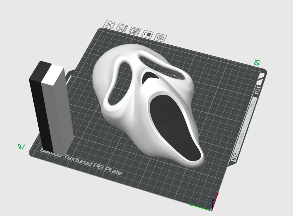 Ghostface / Scream Maske - Deko oder Wearable - Free 3D Print Model - MakerWorld