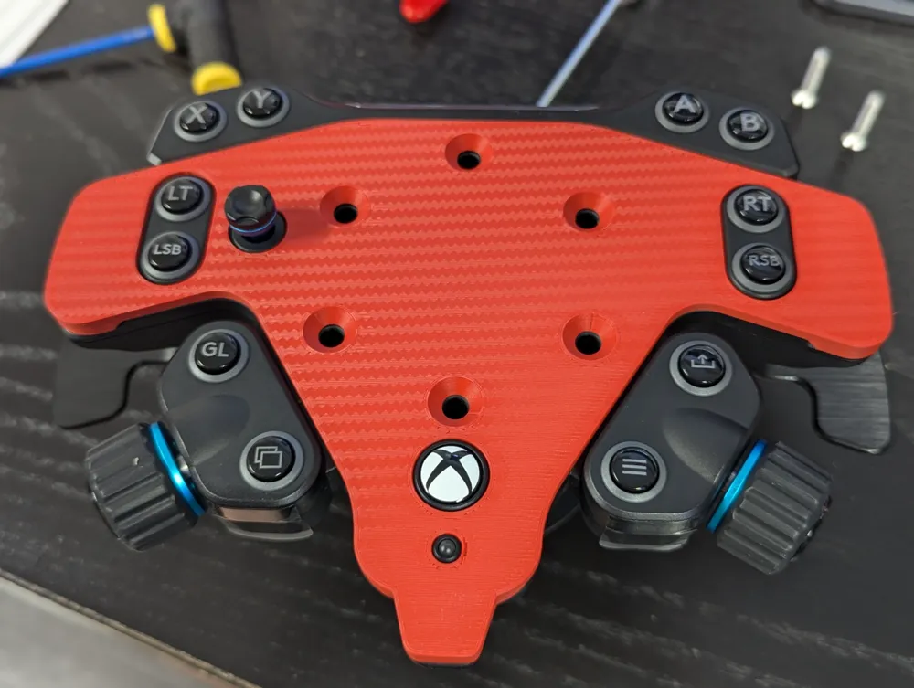 Logitech RS Wheel Hub Template by Marc Elbichon MakerWorld: Download ...