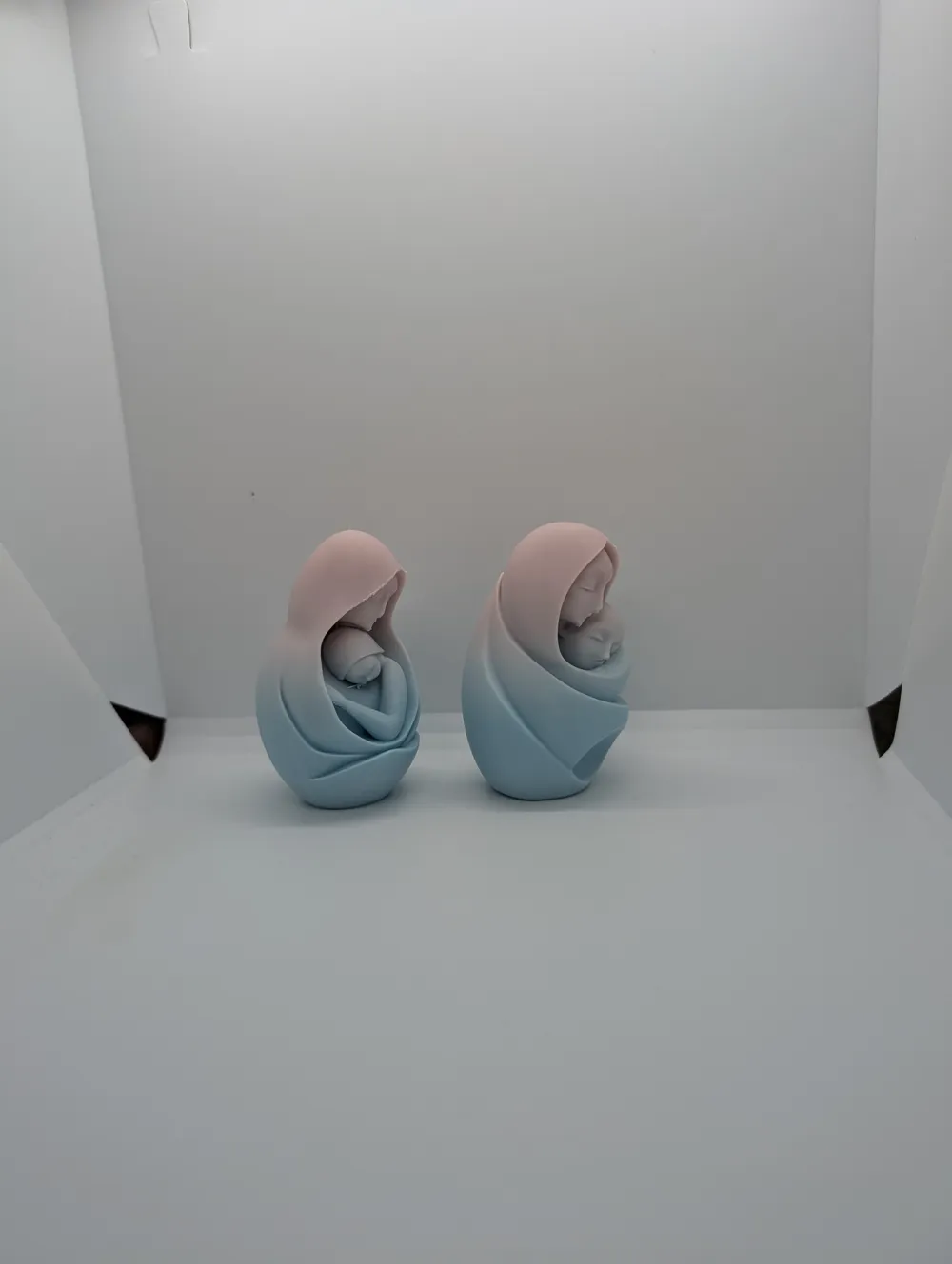 Maternal Embrace: Mother and Child (Boy & Girl) by Handsin3d MakerWorld: Download Free 3D Models