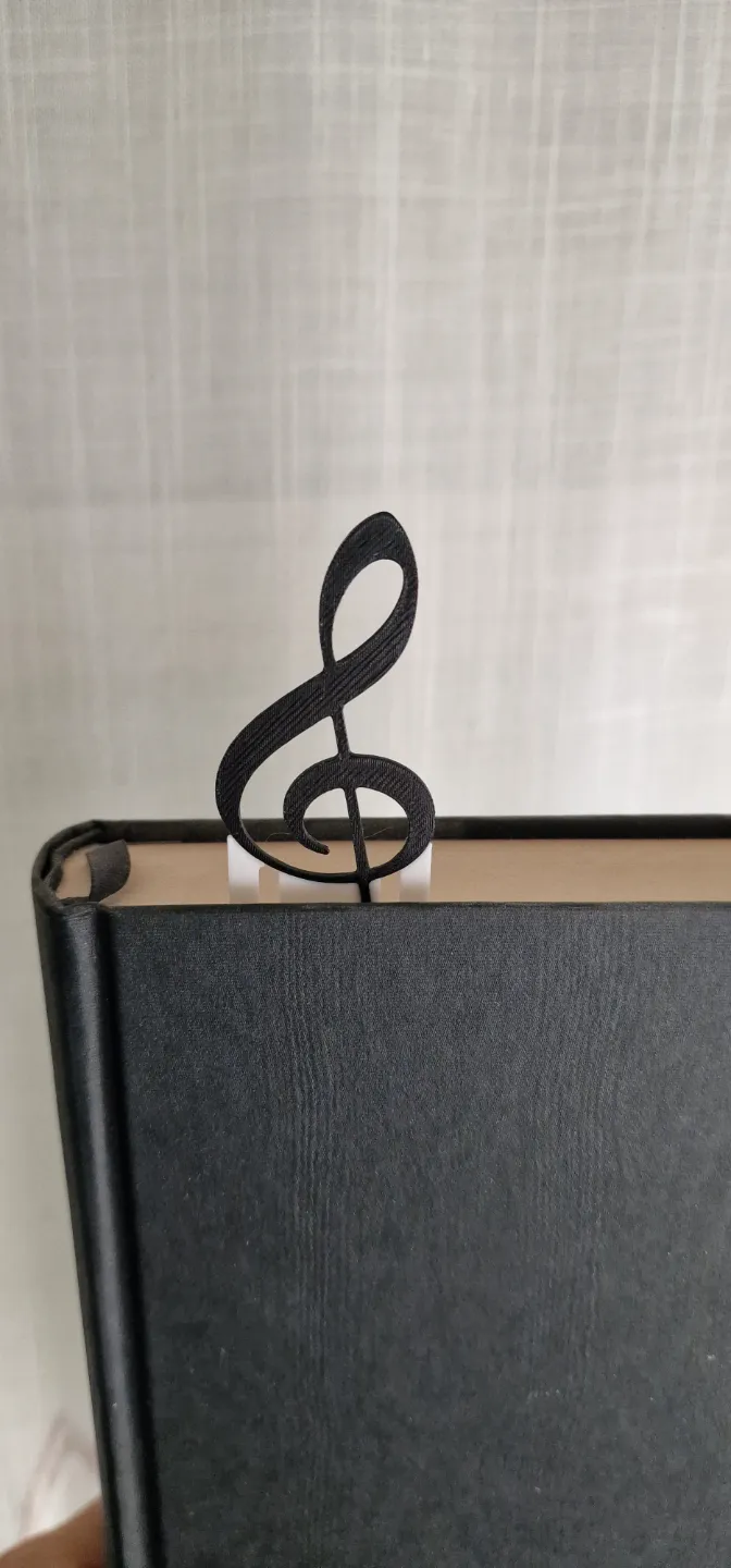 Musical Note bookmark Marcador Nota Musical by darvil66 - MakerWorld