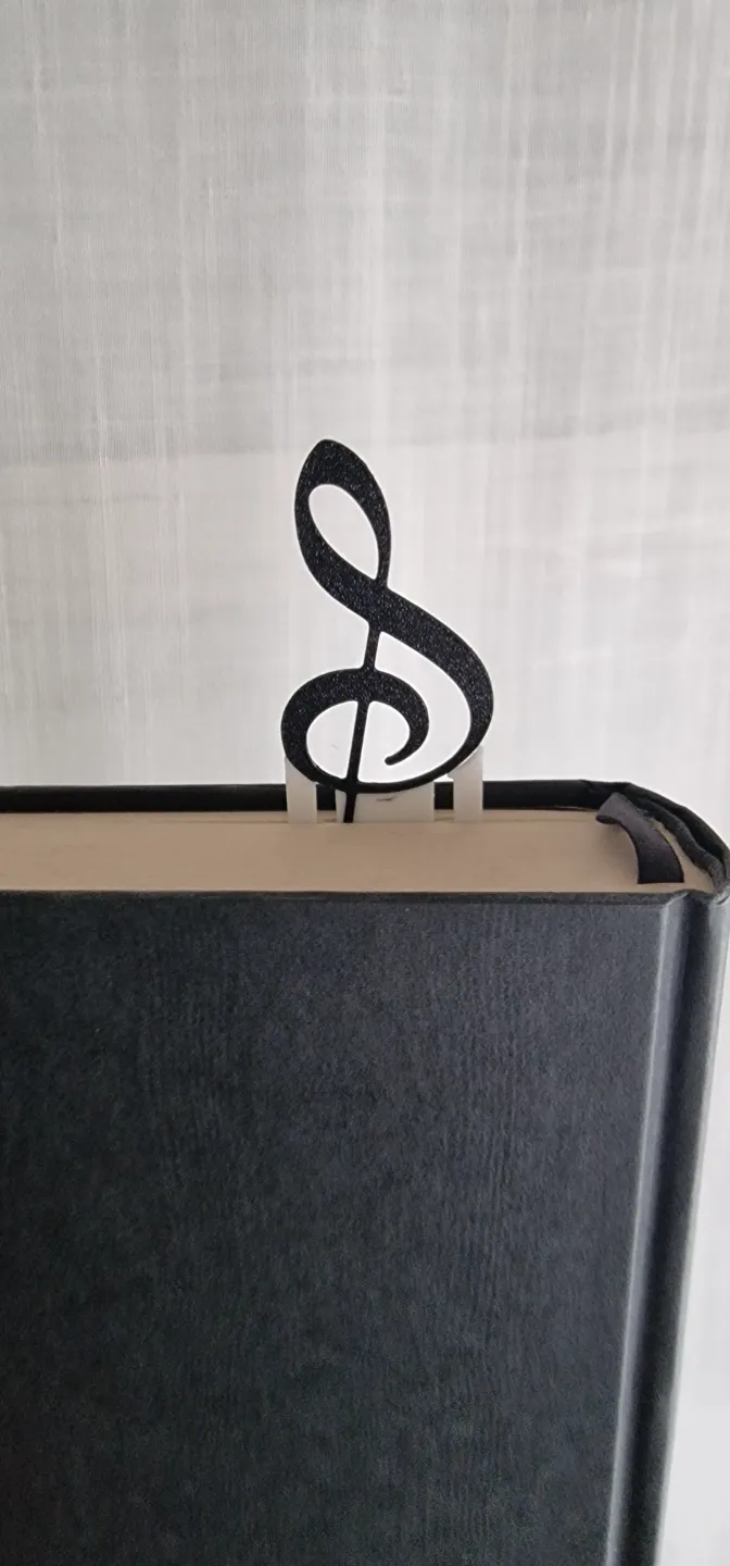 Musical Note bookmark Marcador Nota Musical by darvil66 - MakerWorld
