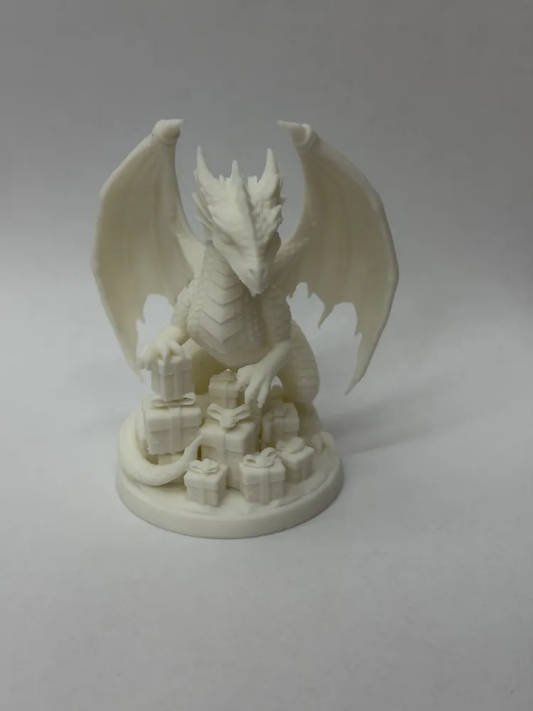 Grinch Christmas Dragon - Gift Thief - Free 3D Print Model - MakerWorld