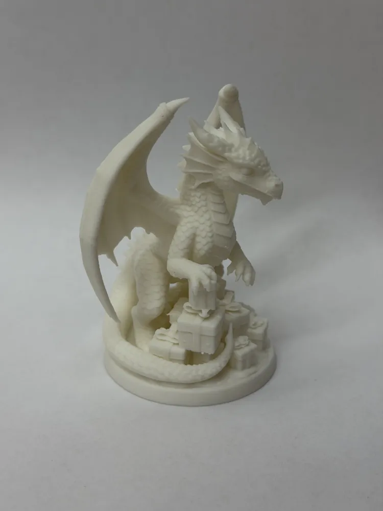 Grinch Christmas Dragon - Gift Thief - Free 3D Print Model - MakerWorld