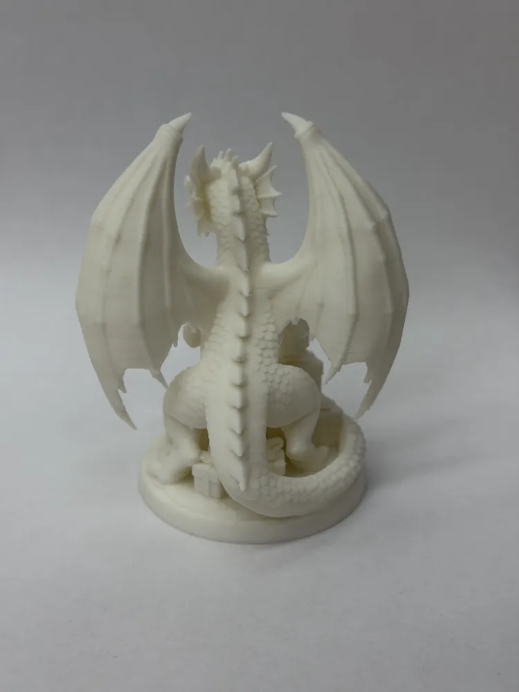 Grinch Christmas Dragon - Gift Thief - Free 3D Print Model - MakerWorld