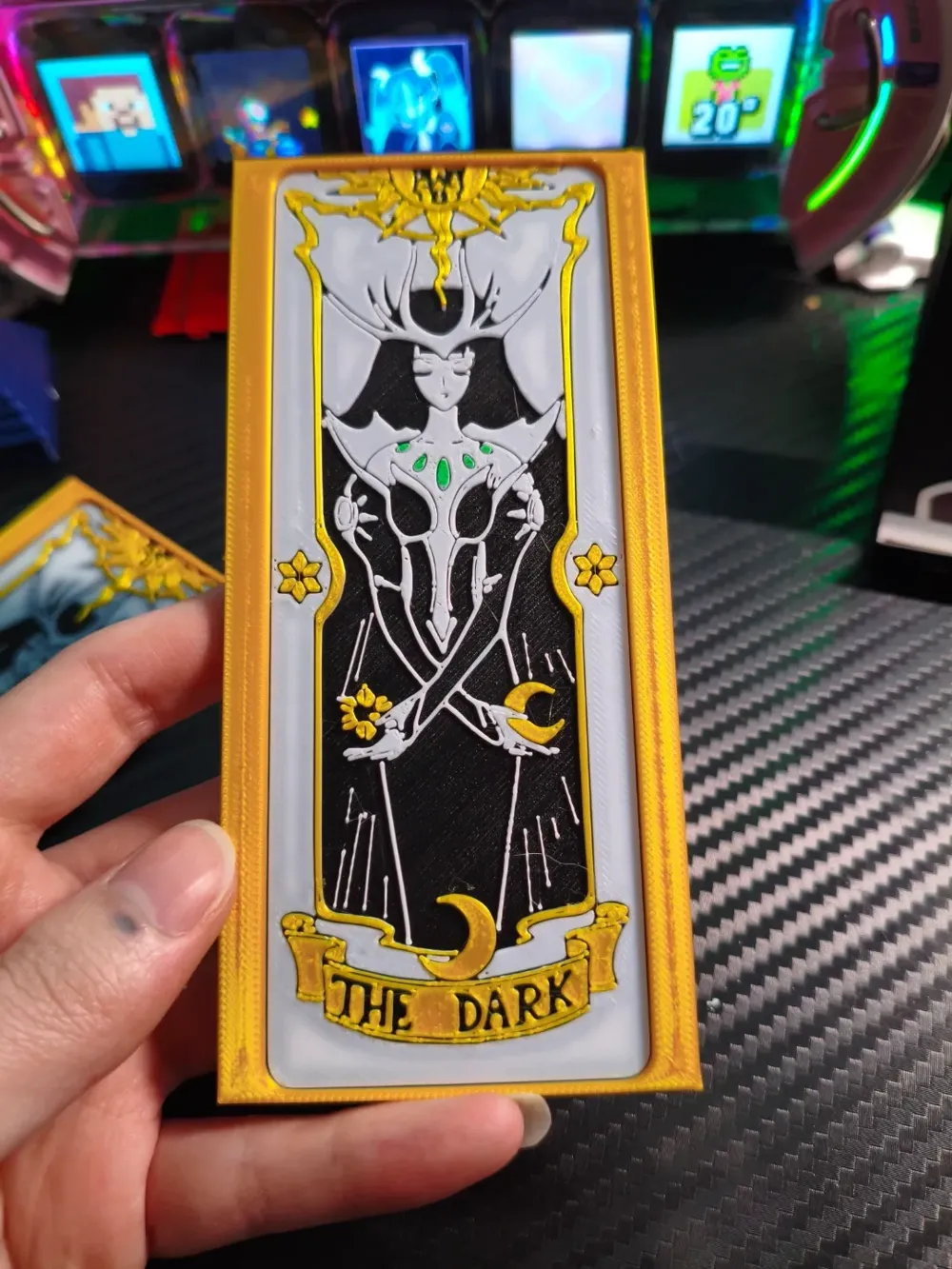 【Cardcaptor Sakura】The Clow Card - Dark - Free 3D Print Model - MakerWorld