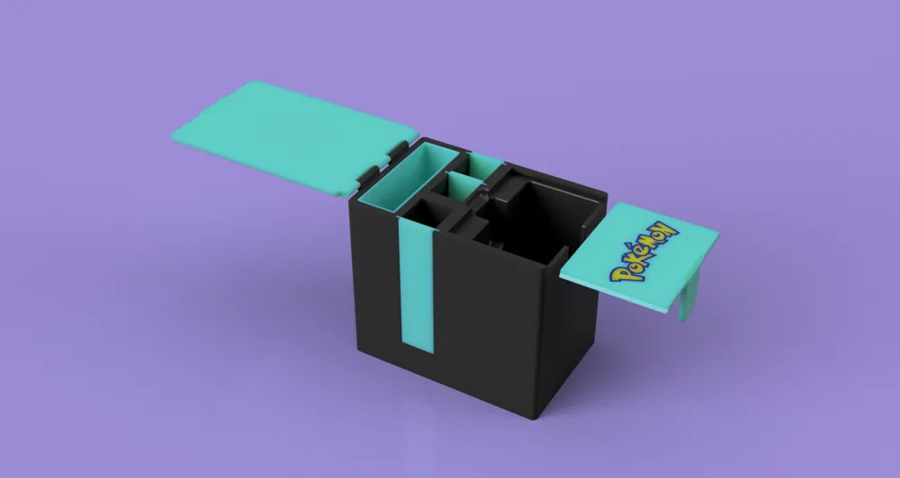 Deck Box - Pokemon TCG Cards - Free 3D Print Model - MakerWorld