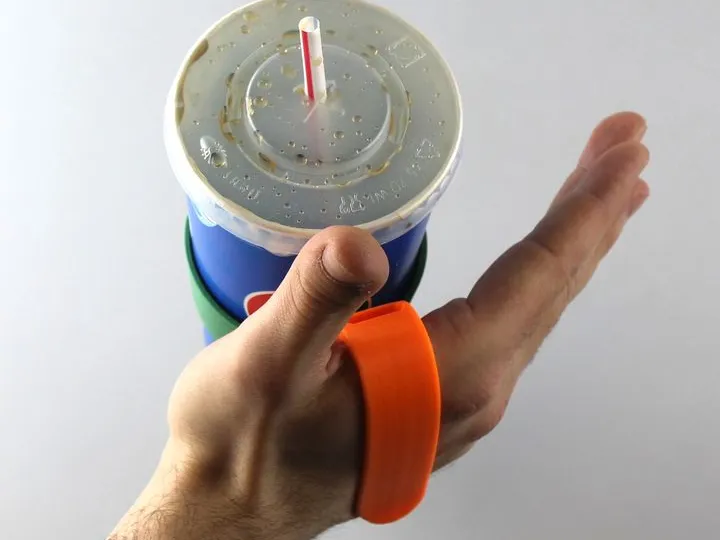 Paper cups holder for hand support - Free 3D Print Model - MakerWorld