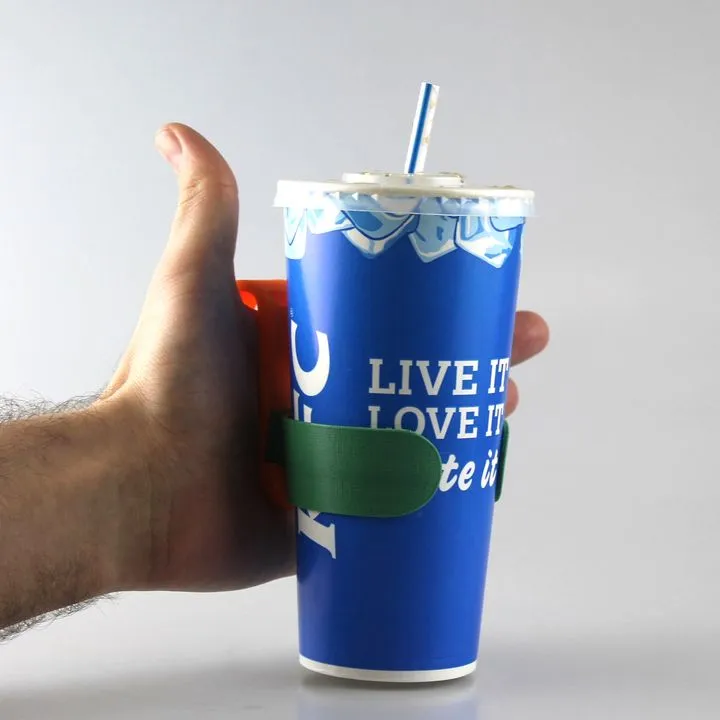 Paper cups holder for hand support - Free 3D Print Model - MakerWorld