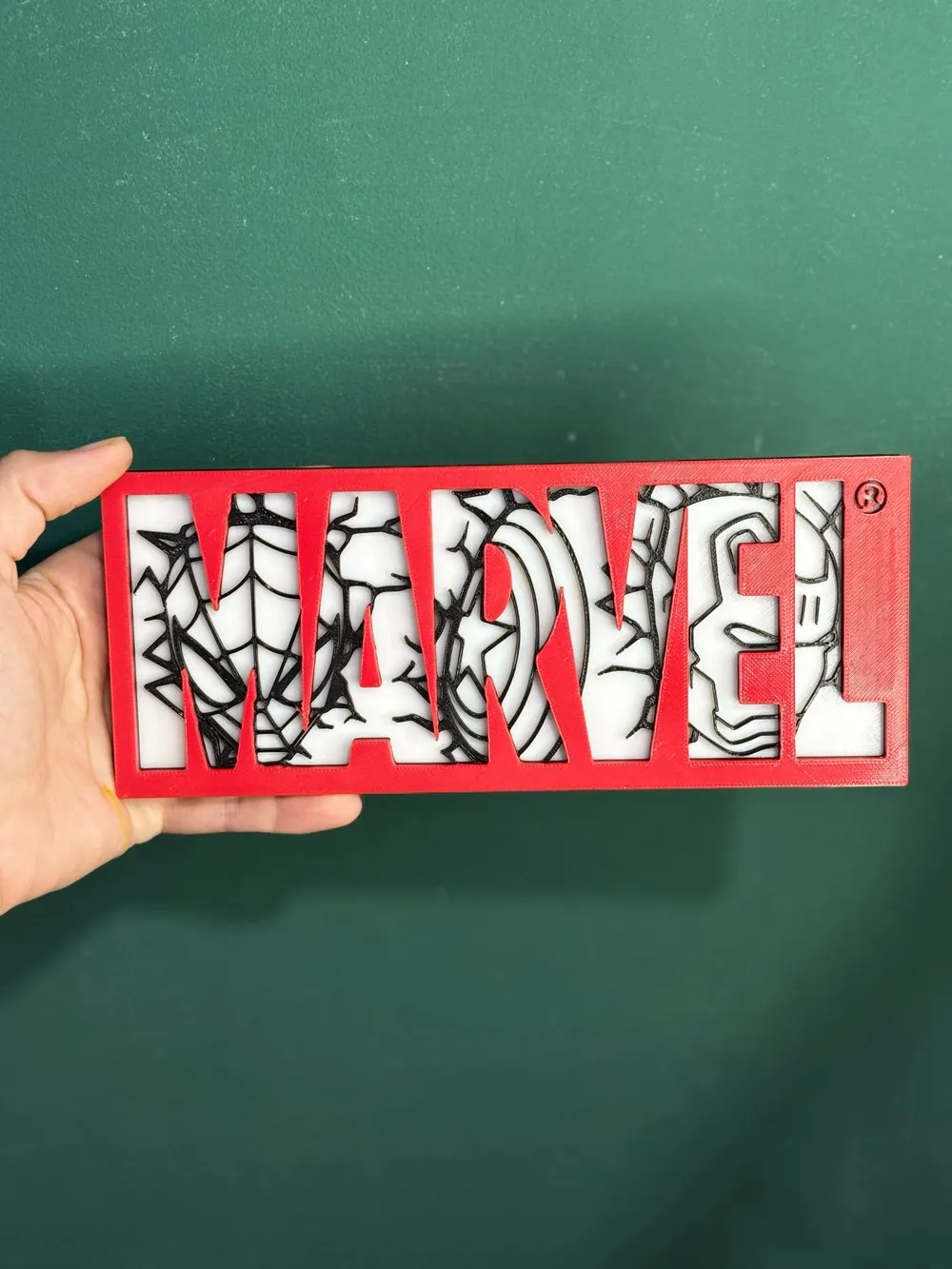 Marvel letrero por TMA3D MakerWorld: Descarga Modelos 3D Gratuitos