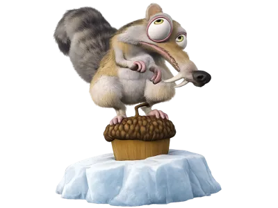 Scrat - Ice Age - Free 3D Print Model - MakerWorld