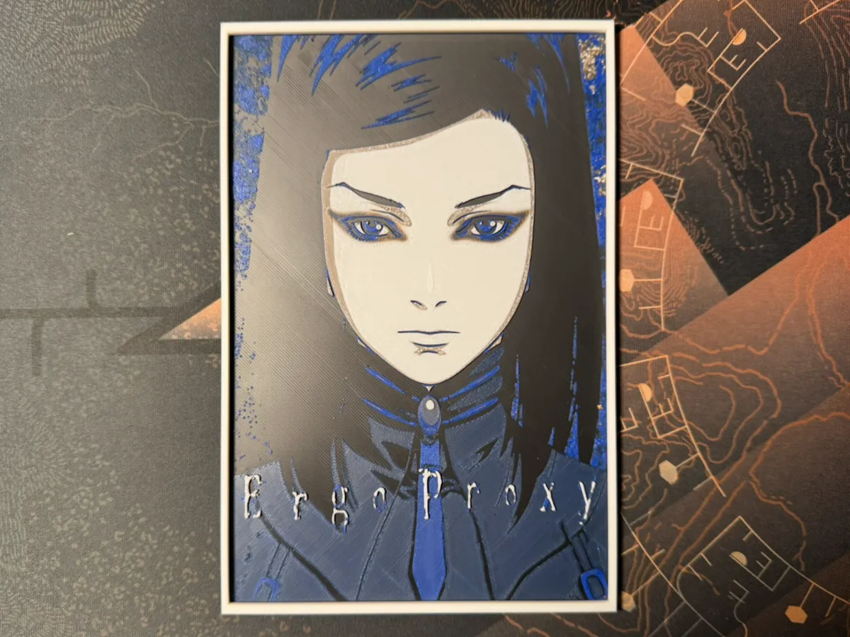 Ergo Proxy - HueForge – Kostenloses 3D-Druckmodell – MakerWorld