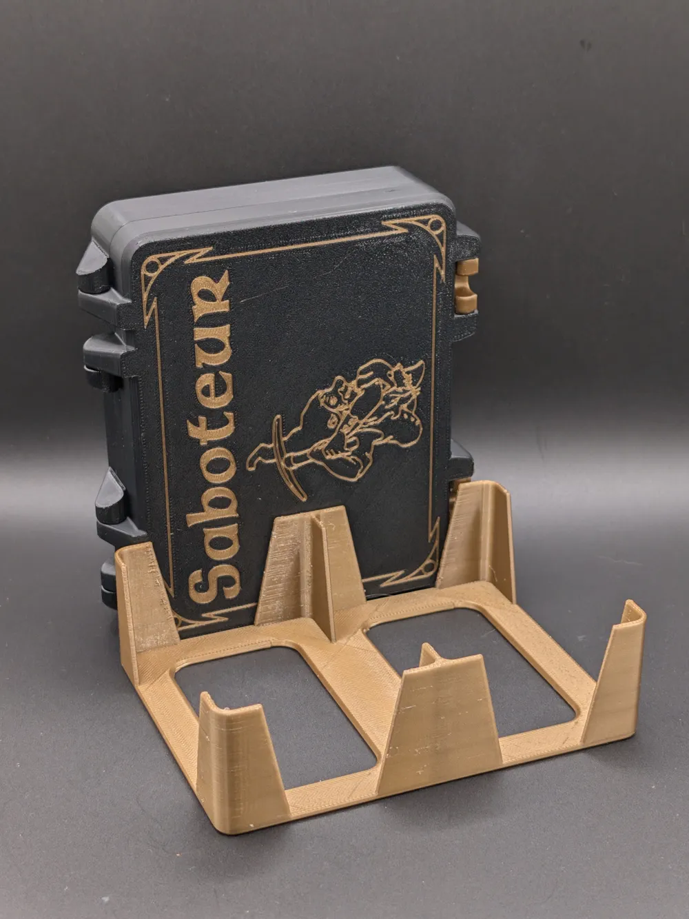 Saboteur Card Box - SnapLock - Free 3D Print Model - MakerWorld