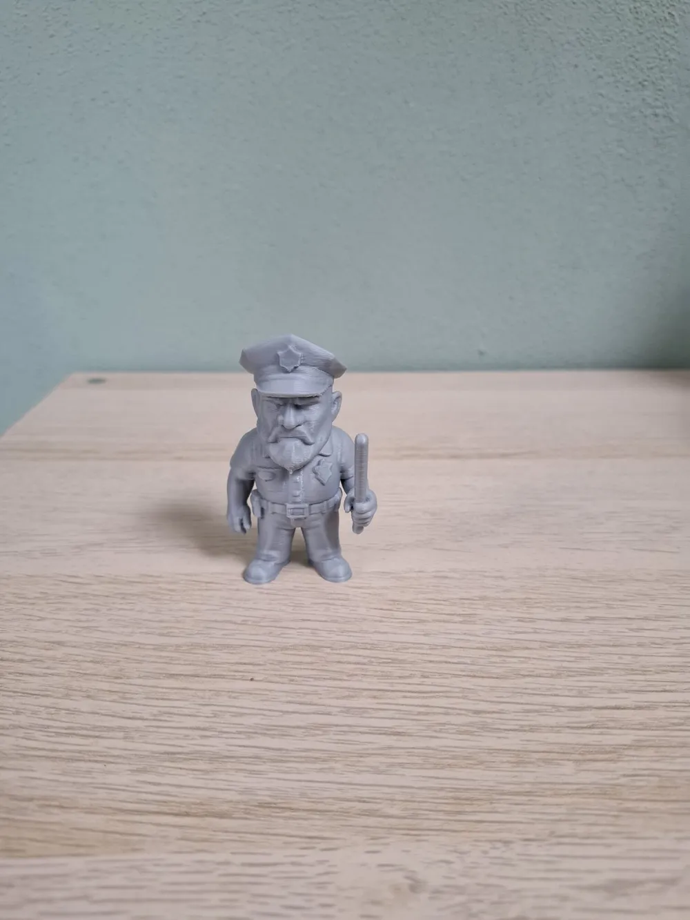 The Stern Police Gnome by Koffiekoek MakerWorld: Download Free 3D Models