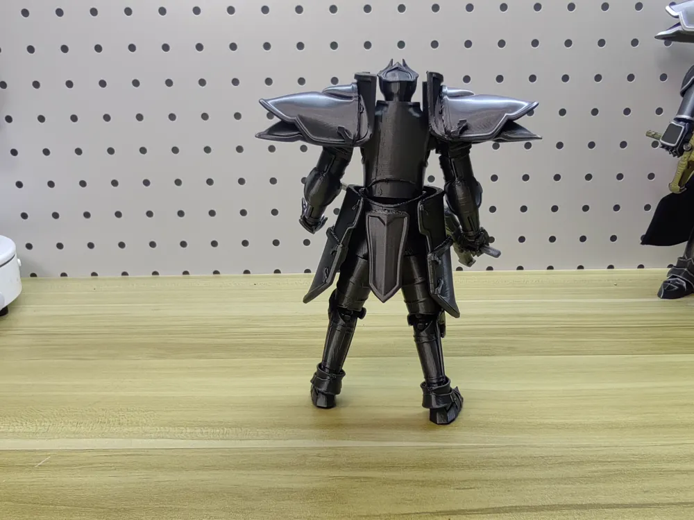 Black Knight - Based on dummy 13 Fully movable - Free 3D Print Model ...